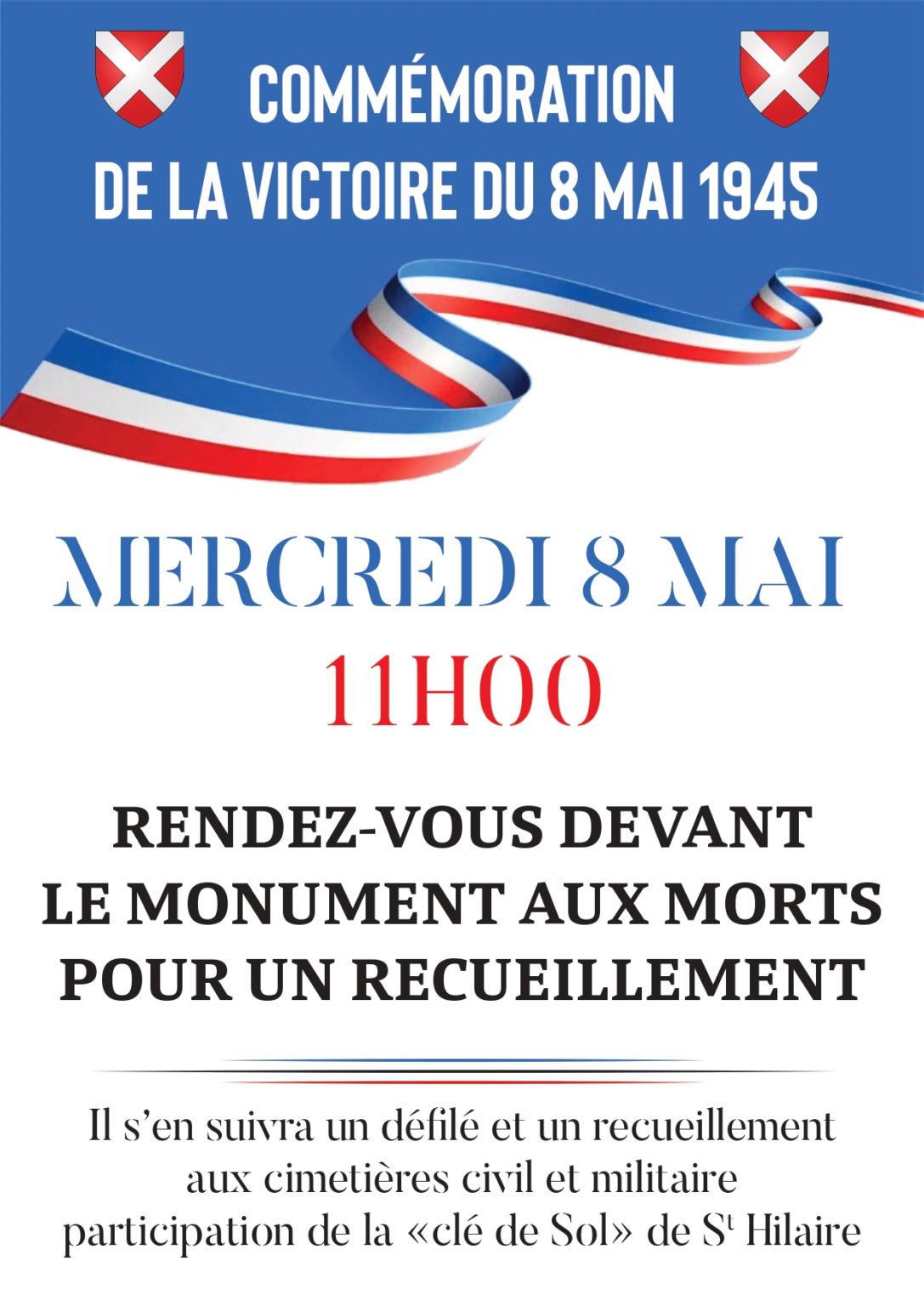Commémoration du 8 mai – Carnières